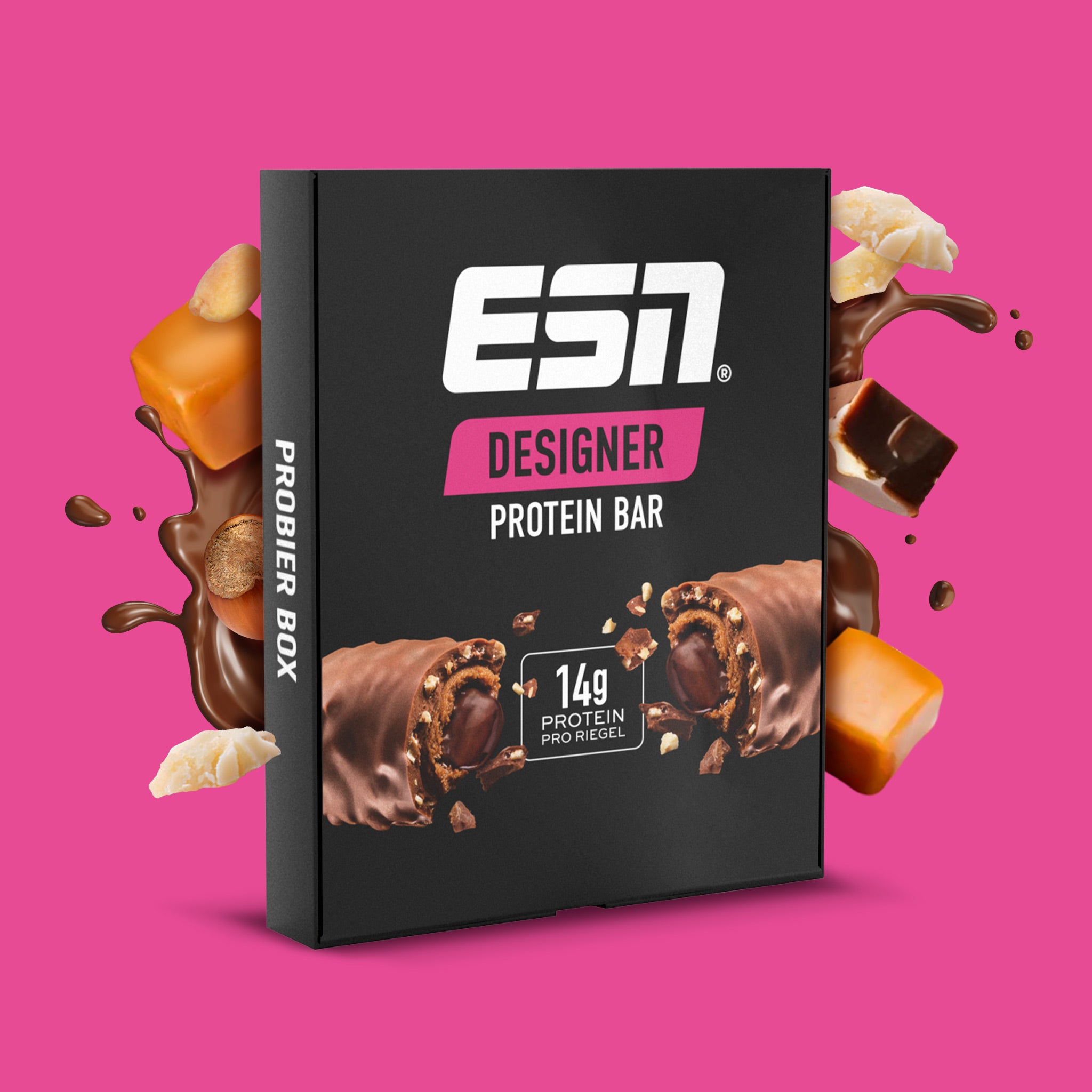 Sample Box Designer Protein Bars, 4 x 45g – ESN