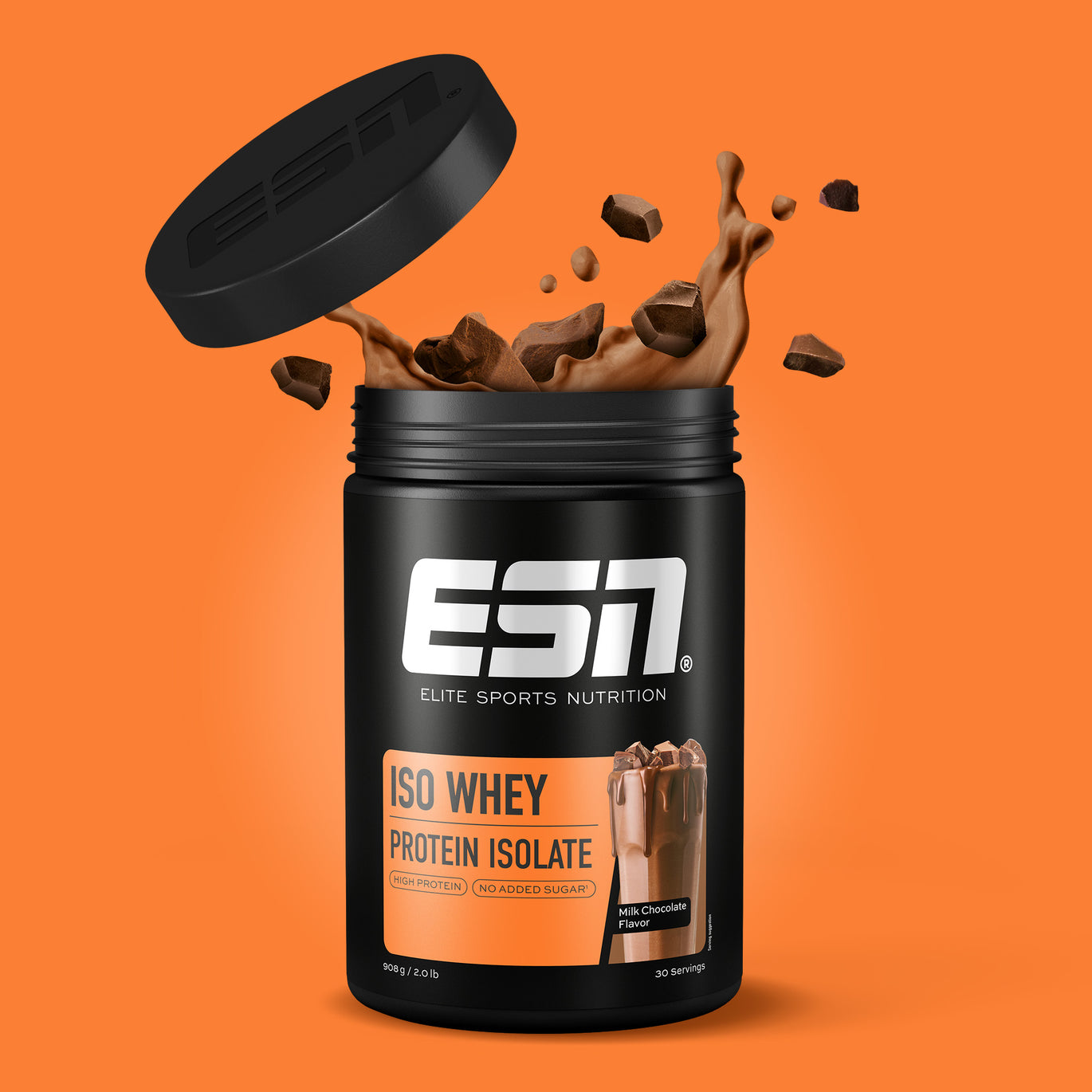 Whey Isolate van ESN | Tot 86g Eiwit per 100g Poeder