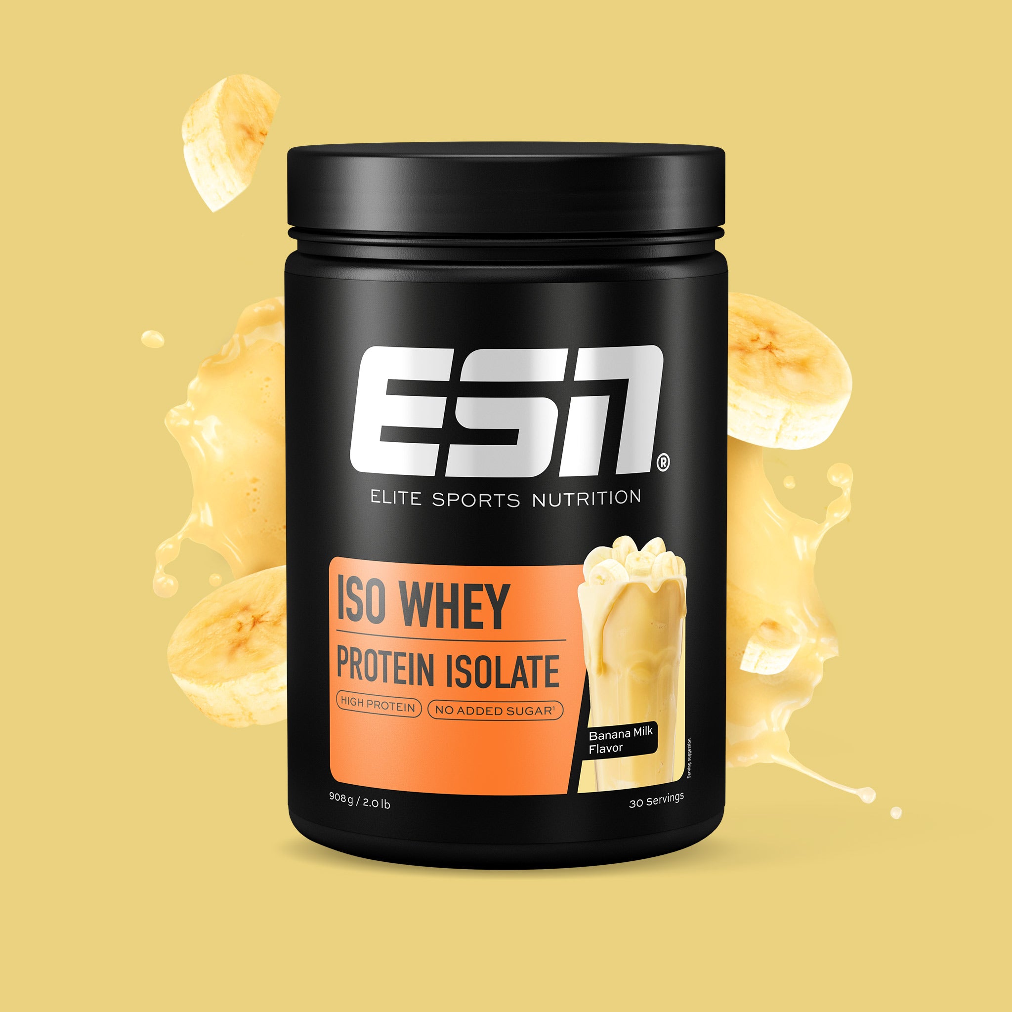 Whey Isolate van ESN | Tot 86g Eiwit per 100g Poeder