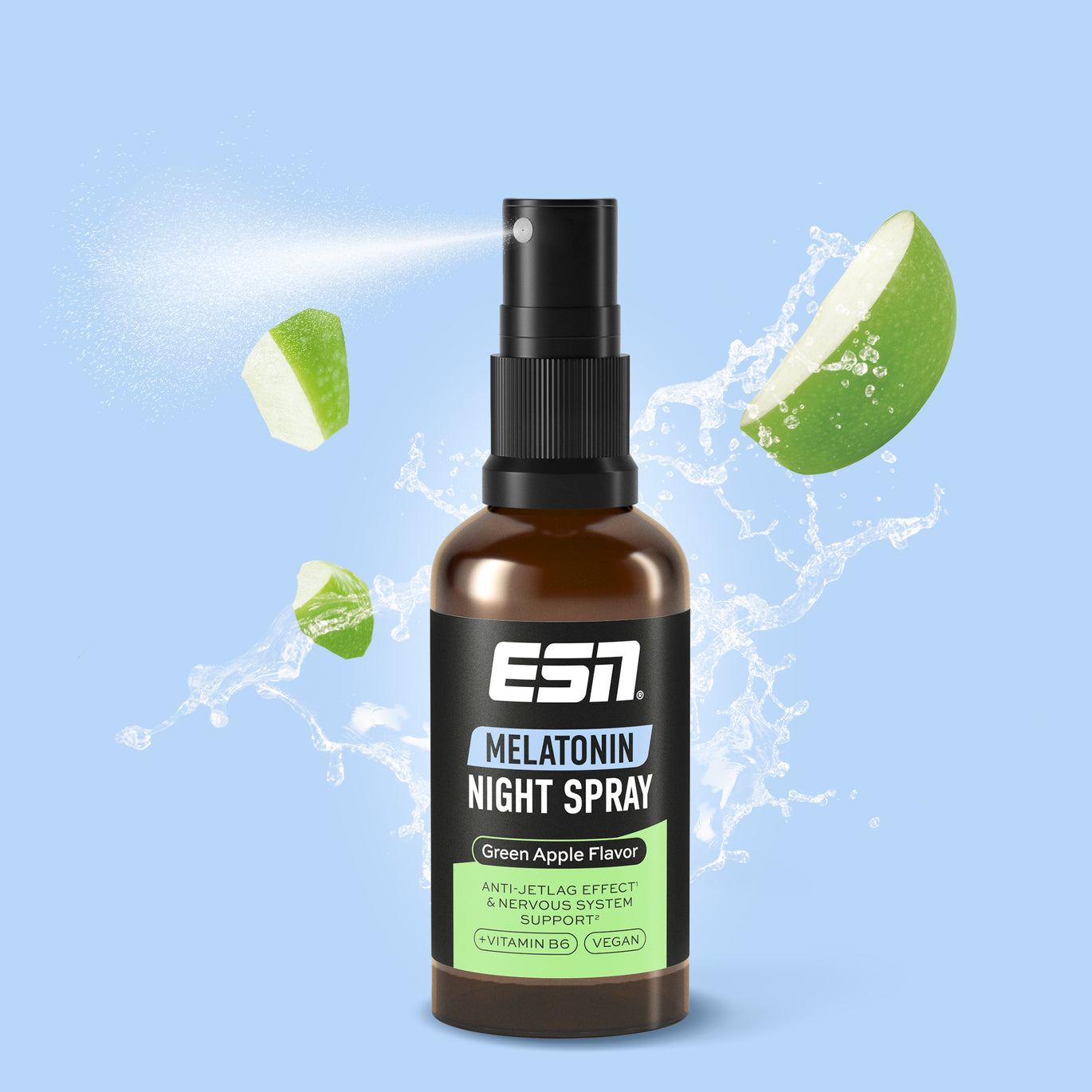 Acheter Mélatonine en spray | Végétalien, sans alcool & sans sucre – ESN